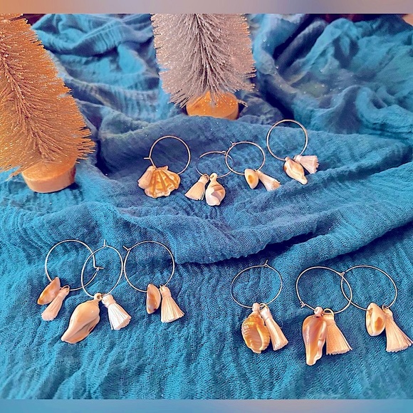 Other | Seashell Tassel Drink Tags | Poshmark